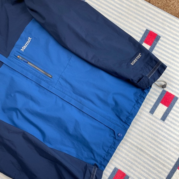 Marmot | Jackets & Coats | Marmot Goretex Full Zip Up Hooded Rain Windbreaker Jacket | Poshmark